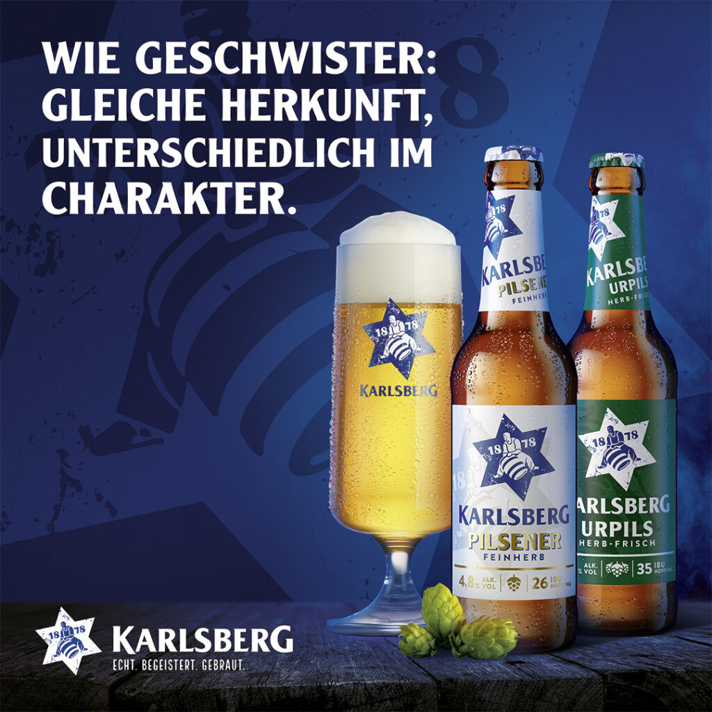 Jetzt Neu: Karlsberg Pilsener