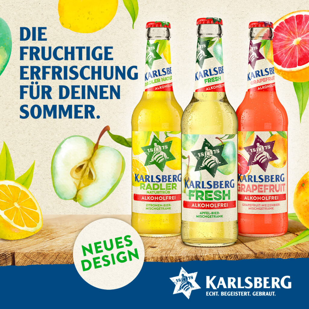 Karlsberg » Echt. Begeistert. Gebraut.